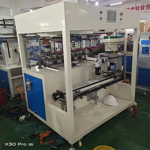 Automatic Six Colors Helmet Pad Printing Machine